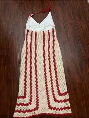 SAYLOR | Dresses | Saylor Nyc Georgie Crochet Midi Dress Brand New ...